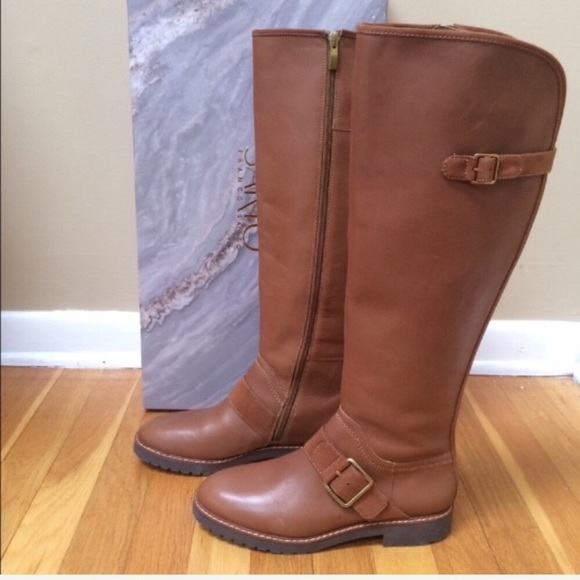Franco Sarto | Shoes | Franco Sarto Cutler Tall Leather Riding Boots ...